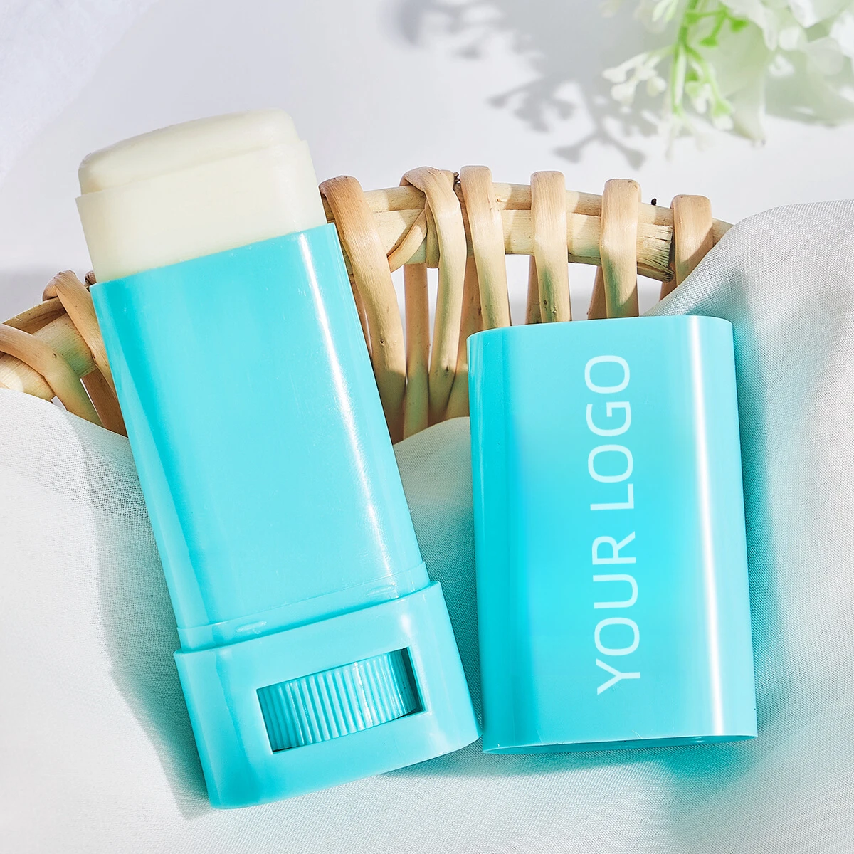 Wholesale 15G White Deodorant Stick Container - Empty PP