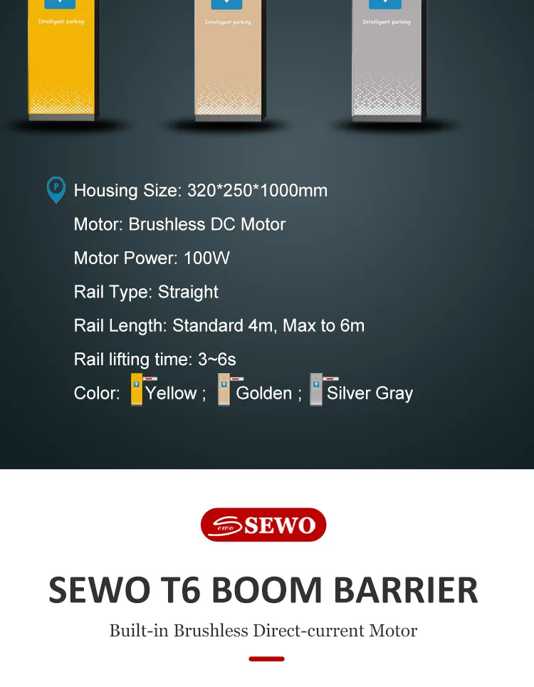 SEWO Smart Parking Management System RFID Card Ticket Dispenser System ...