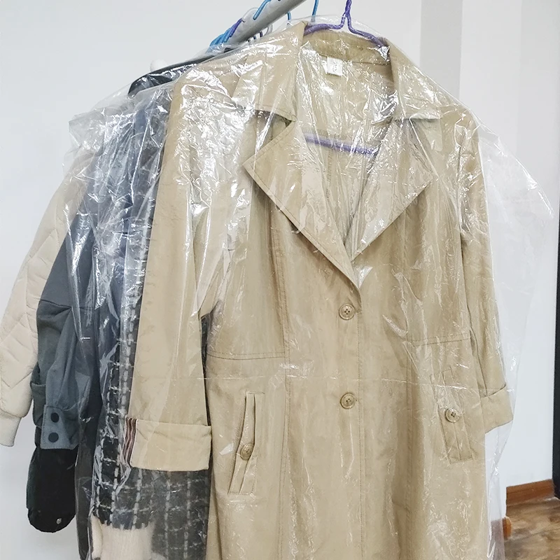 Disposable Custom Dry Cleaning Plastic Bags - Durable & Moisture Proof