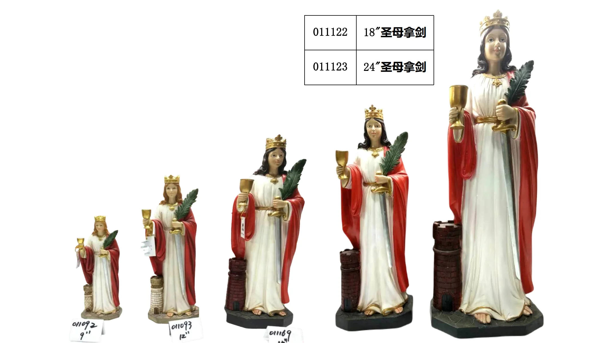 Wholesale Custom Catholic Gifts - Resin Religious Statues