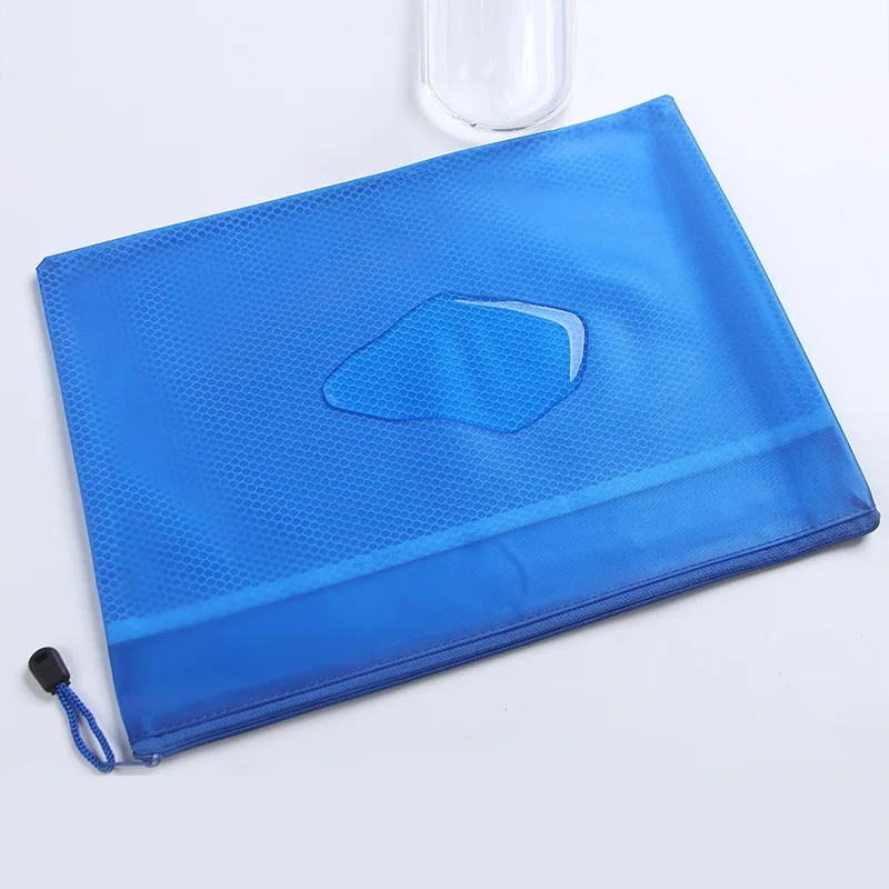 B4 B6 A4 A5 Size Plastic Clear Zipper File Folder Bag With Custom Logo ...