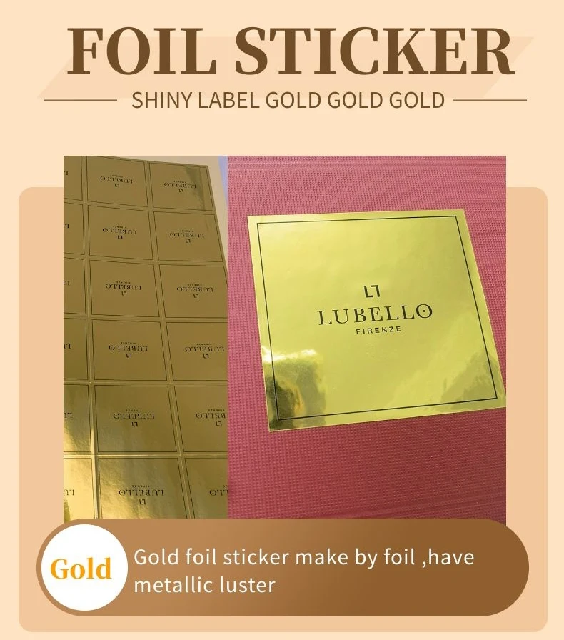 Custom Glossy Perfume Label Customization With Eco-friendly Material ...