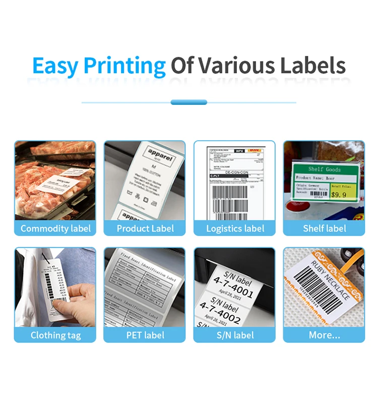 Factory 4 Inch Thermal Printer 300dpi 1834tc Heat Transfer For Barcode ...