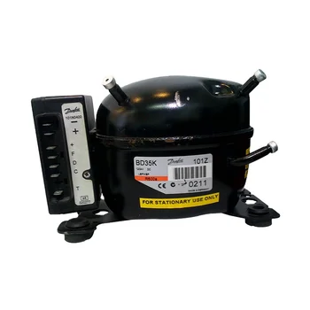 Small Refrigerator Hermetic Reciprocating Compressor Bd35k For Secop 12 ...