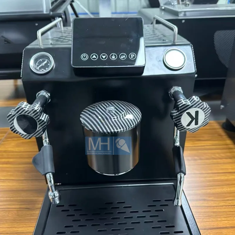 Electric Espresso Coffee Machine Milk Frother Digital Touch Screen 9 Bar Italian Pump Pressure ...