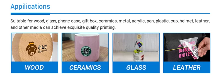 Zoomjet A3 UV DTF Printer - High Speed, Multicolor Printing