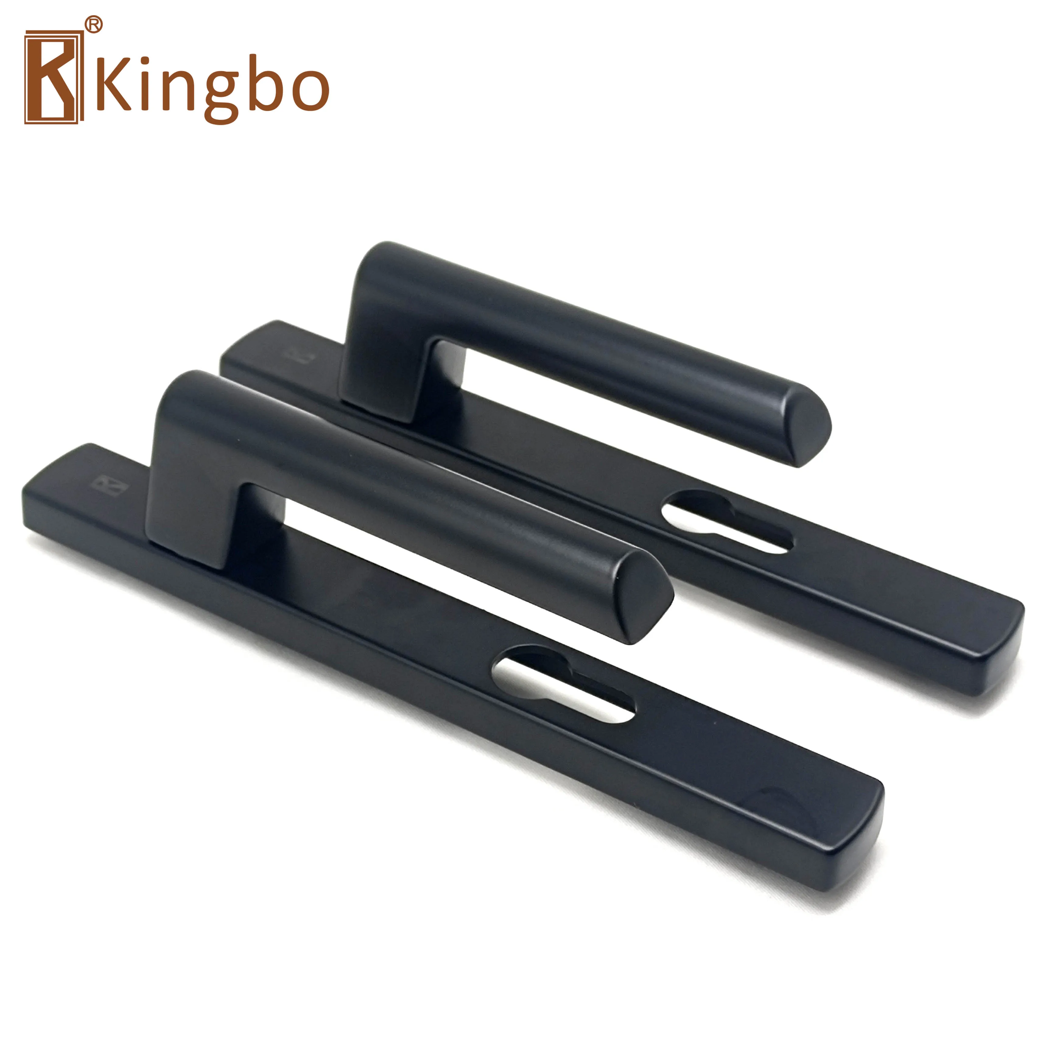 Modern Design System Door Aluminum Handle with Double-Side Lock