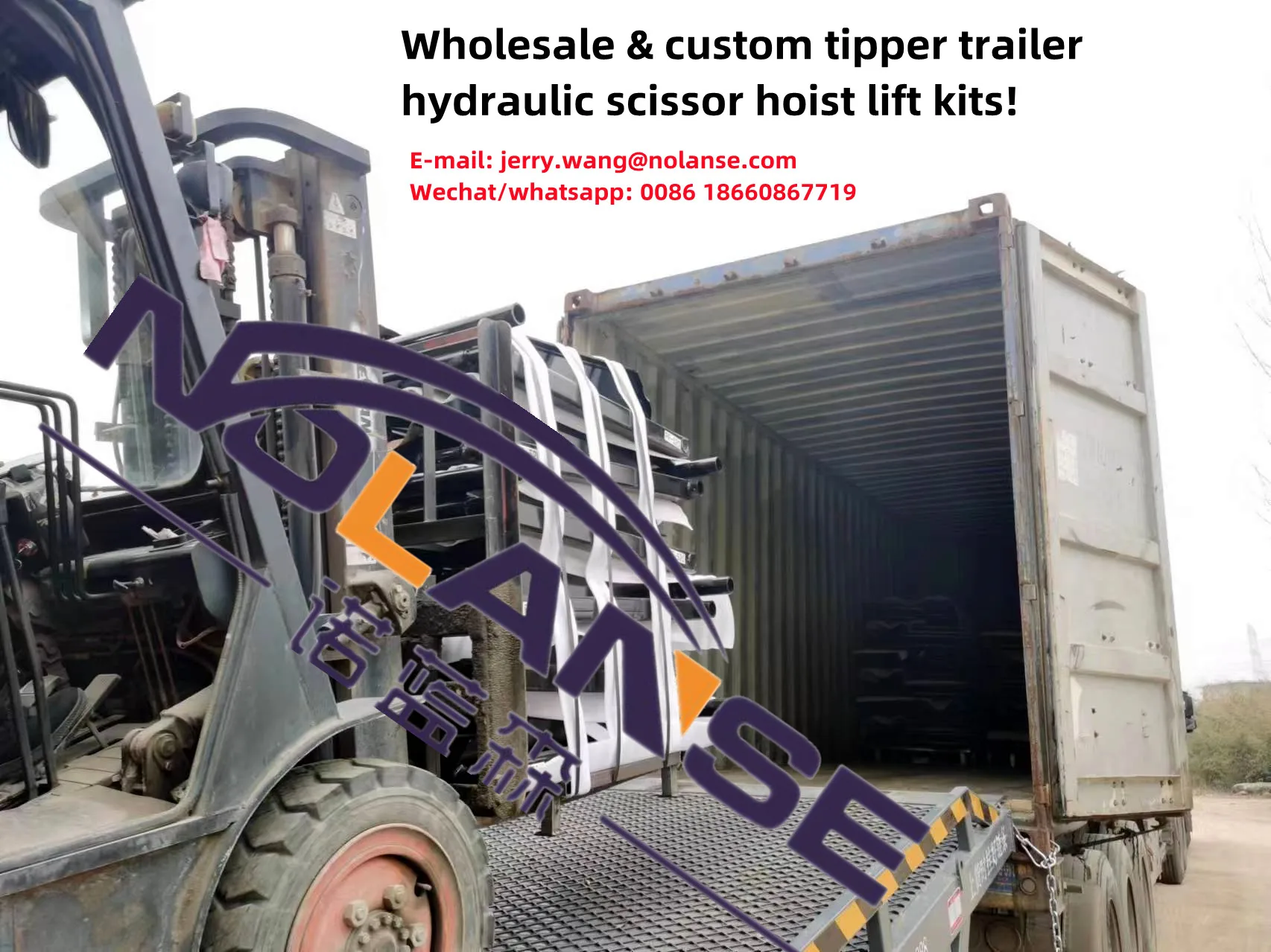 516 520 Tipper Kit Dump Trailer Truck Hydraulic Scissor Hoist Lift Kits Factory| Alibaba.com