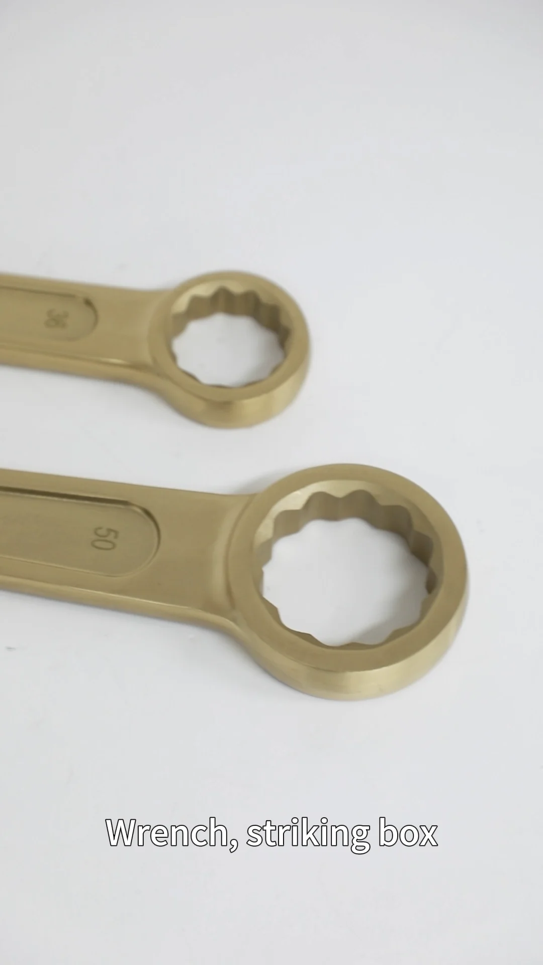 Non-Sparking Open Striking / Slogging Wrench - Abasco Tools