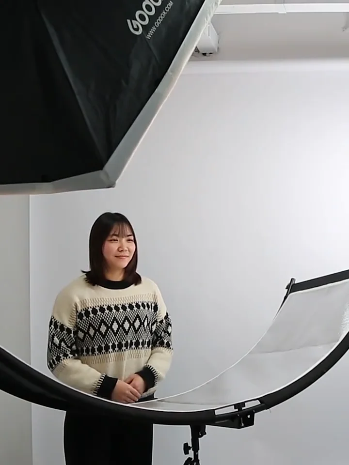 Clamshell Light Reflector Diffuser 180x60cm Photography Arclight Curved ...