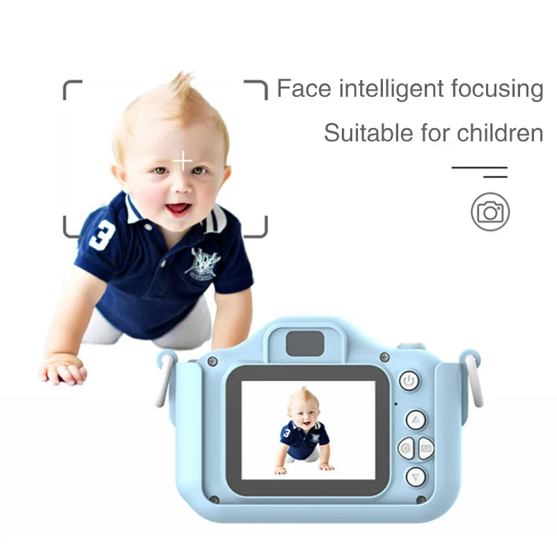Cute Mini Kids Camera Ips Screen Hd 1080p Children Digital Photo Camera ...