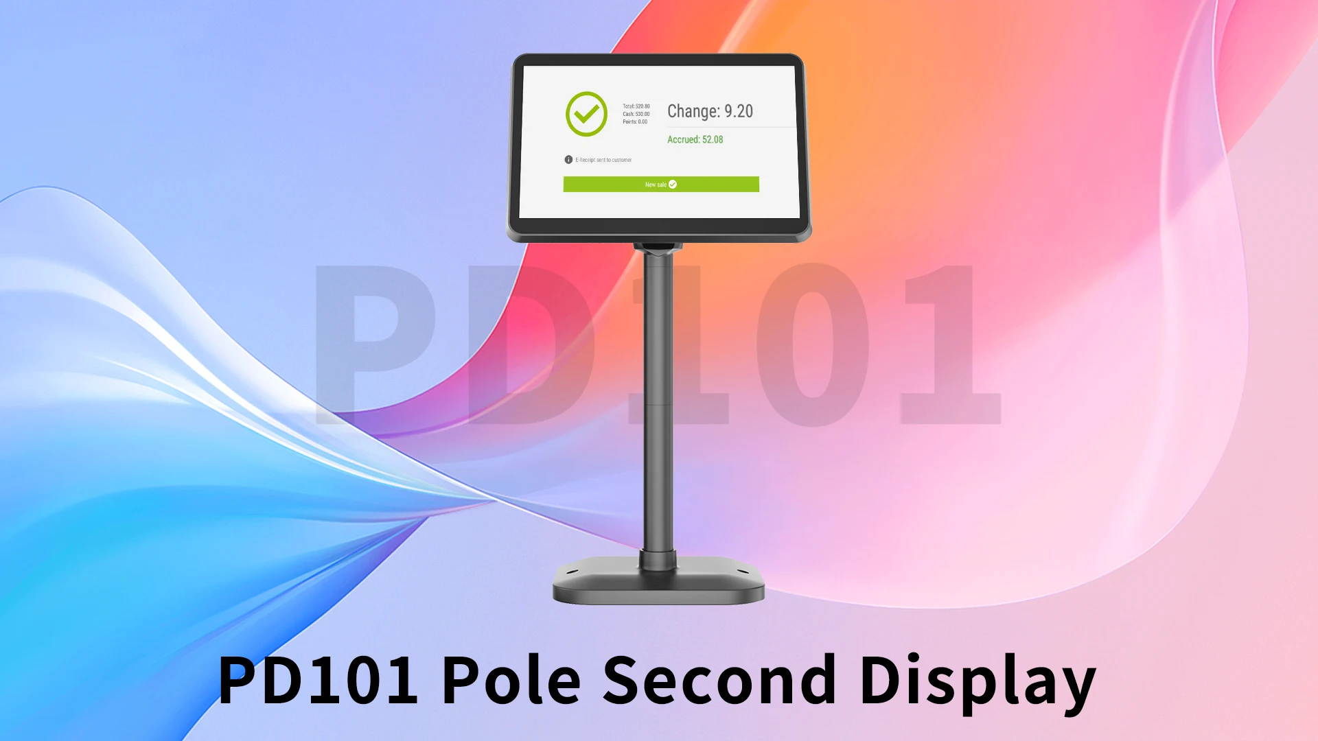 Pole Monitor For Reception Pos System Second Screen 10.1-inch - Buy ...
