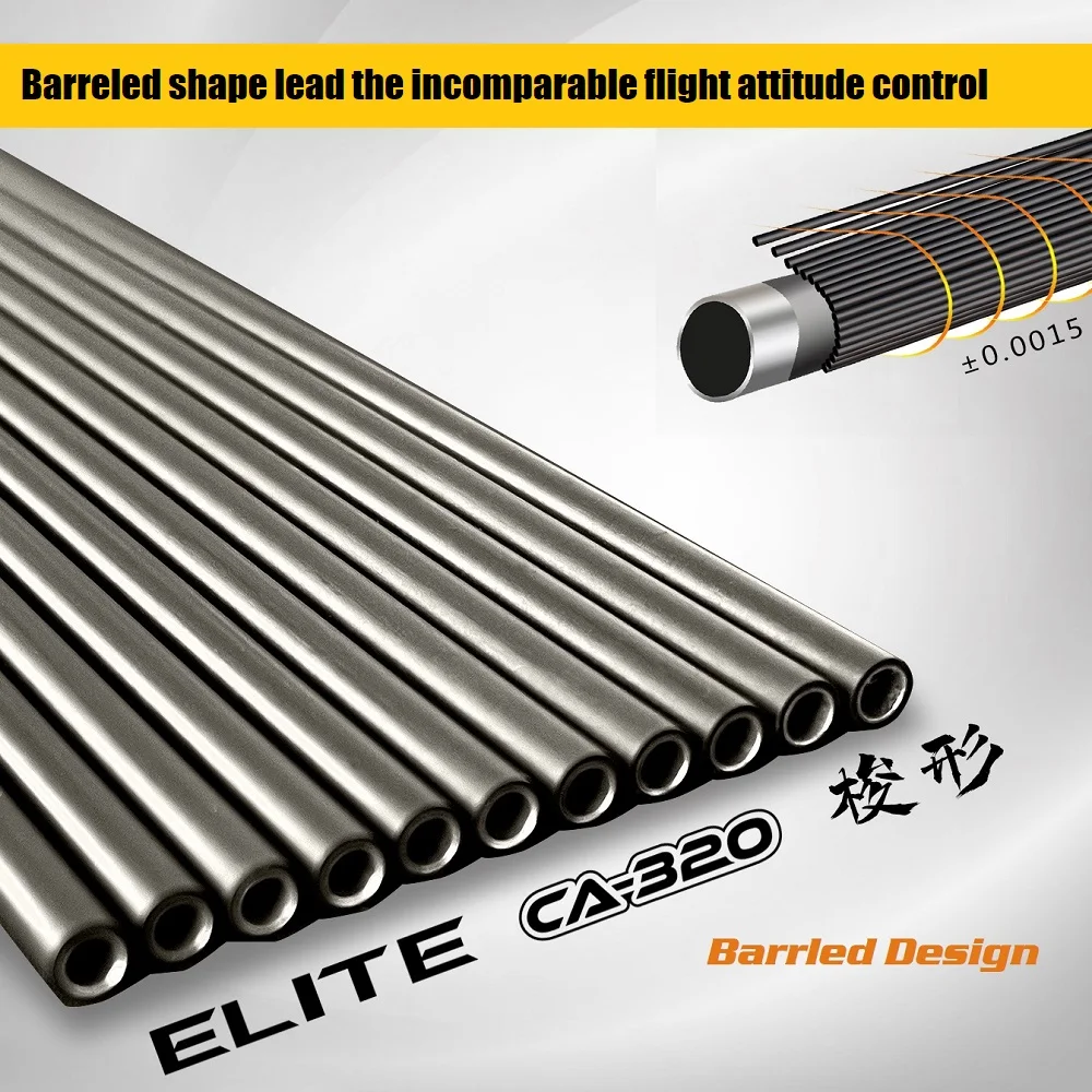 Pandarus Elite CA320 3.2mm Arrow Shaft - Precision Carbon/Aluminum for ...