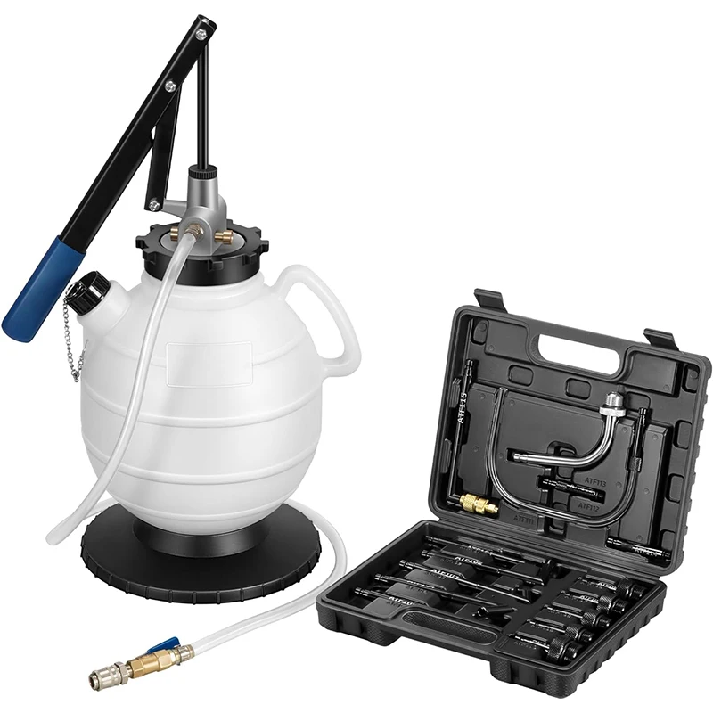 7.5L 2 Gallon Manual ATF Refill Kit Automotive Transmission Fluid Hand ...