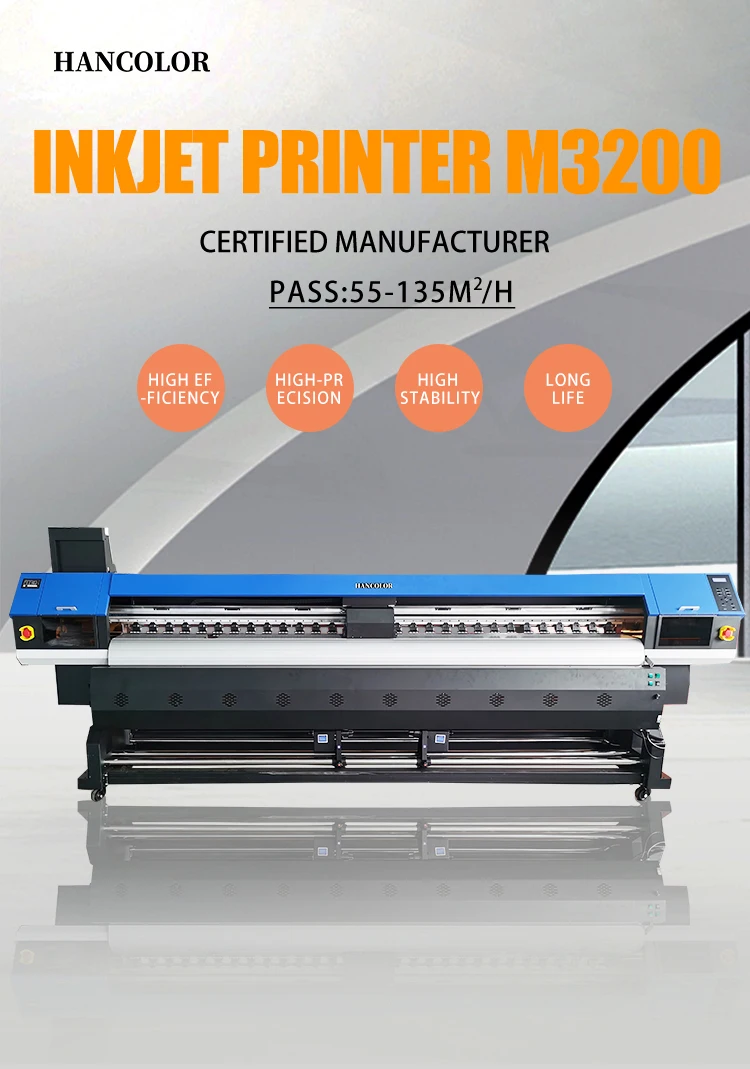 Wide Format Outdoor Advertising Printer: 3.2m Eco Solvent Printer For ...