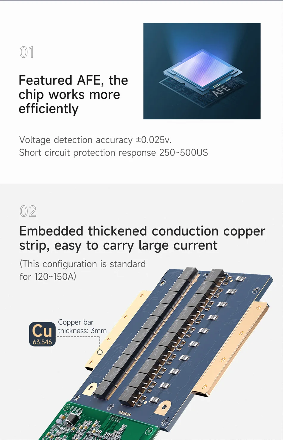 Daly Bms Solar System Lithium Lifepo4 Li-ion Battery 13s 48v 30a 40a ...