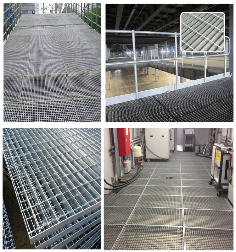 Metal Building Materials Galvanized Steel Grating Hot Dipped 32 X 5mm ...