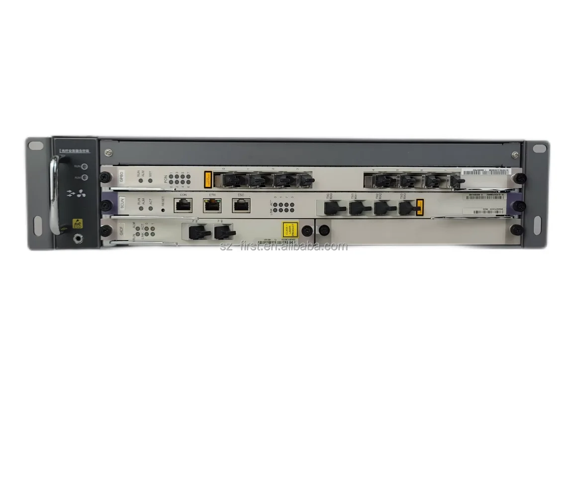 Mini 2U OLT Frame AC DC GPON 8/16/32 SFP C+ Ports Compatible with Multi ...