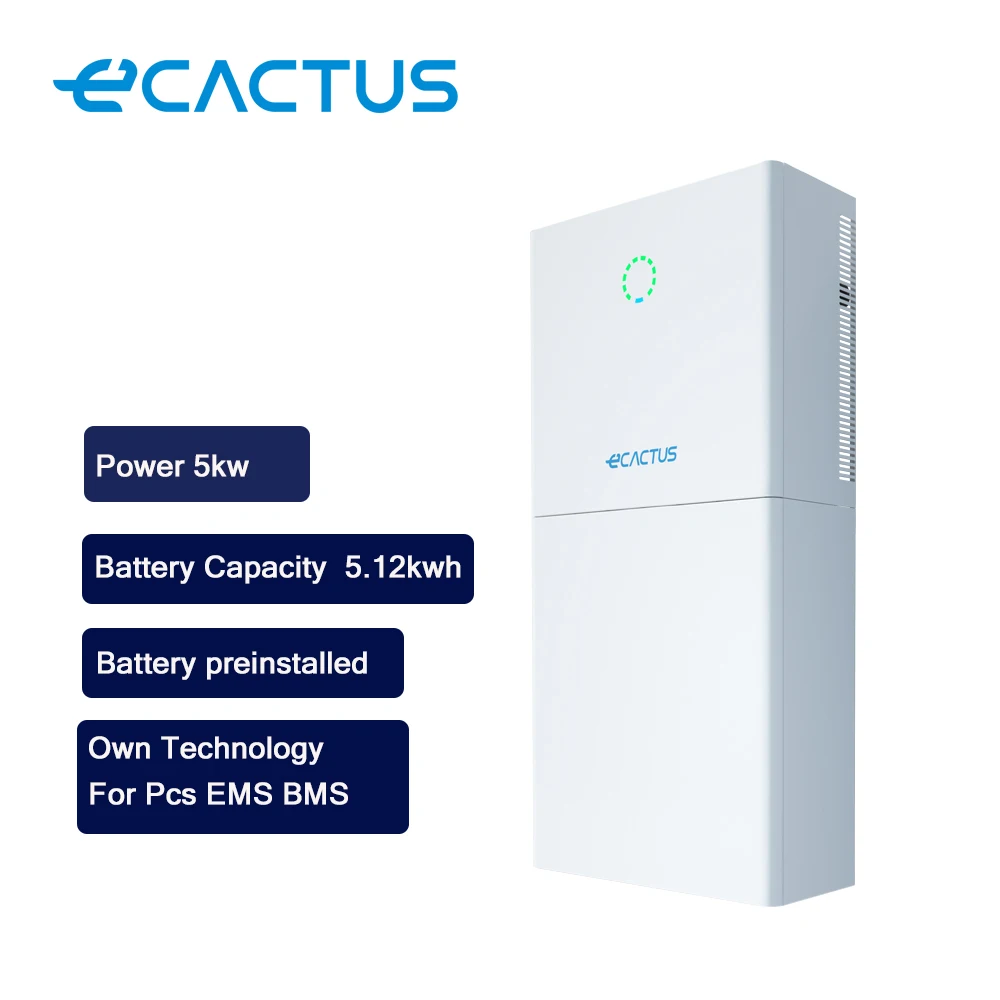 Ecactus Ess Residential Hybrid Battery Solar Energy Storages System All ...