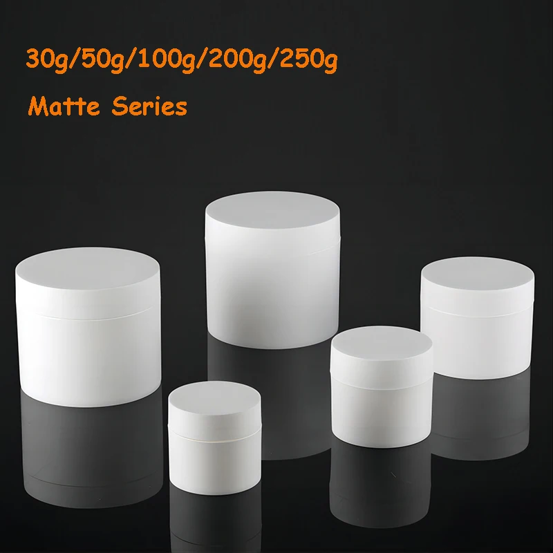 50% Pcr Recycled Plastic Jar 100g Pp Double Wall Cosmetic Jar For Pills With Induction Seal ...