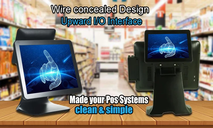 Point of Sale All in One Dual Screen Pos Machine - Latest S800