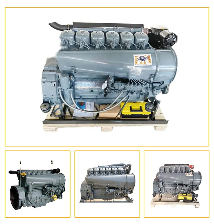 Direct Injection Air Cooled Diesel Engine 6 Cylinders Engine F6l912 ...