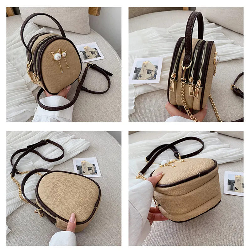 Factory Custom Lades Hand Bags Jing Pin Leather Handbag Women With ...