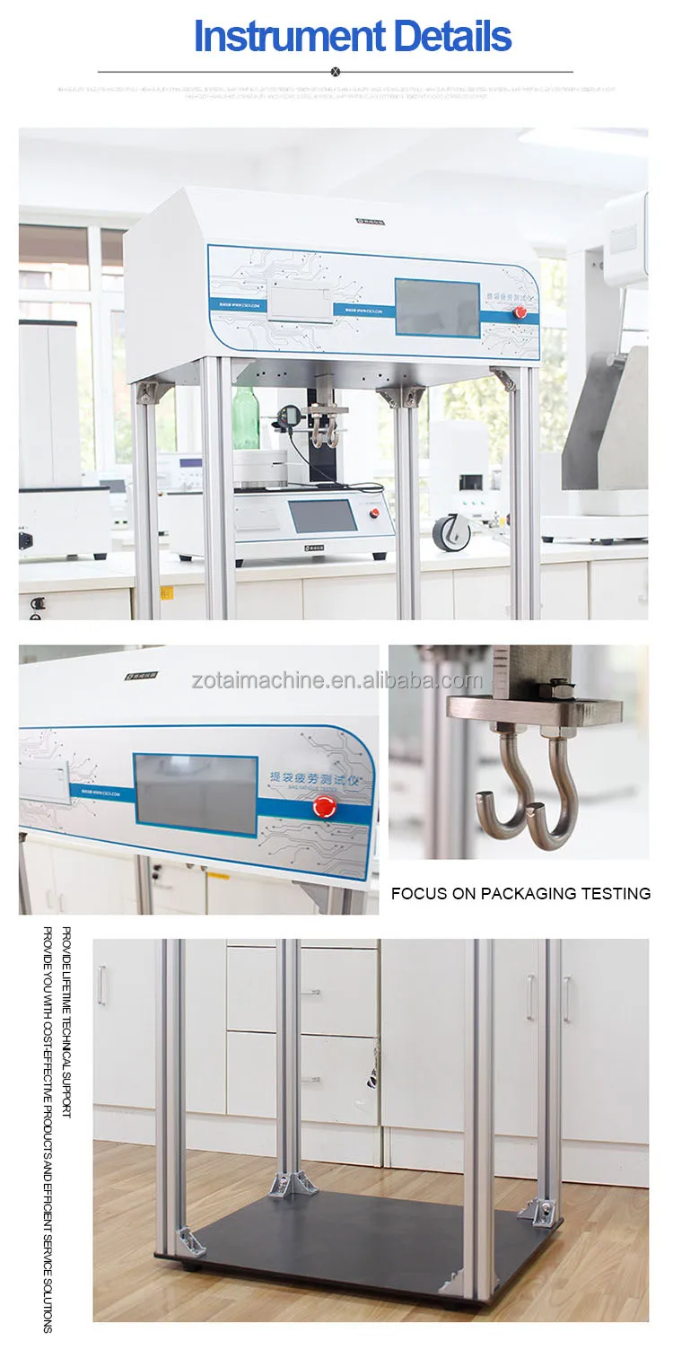 Fully Automatic Bag Lifting Fatigue Testing Machine - Buy Bag Fatigue ...