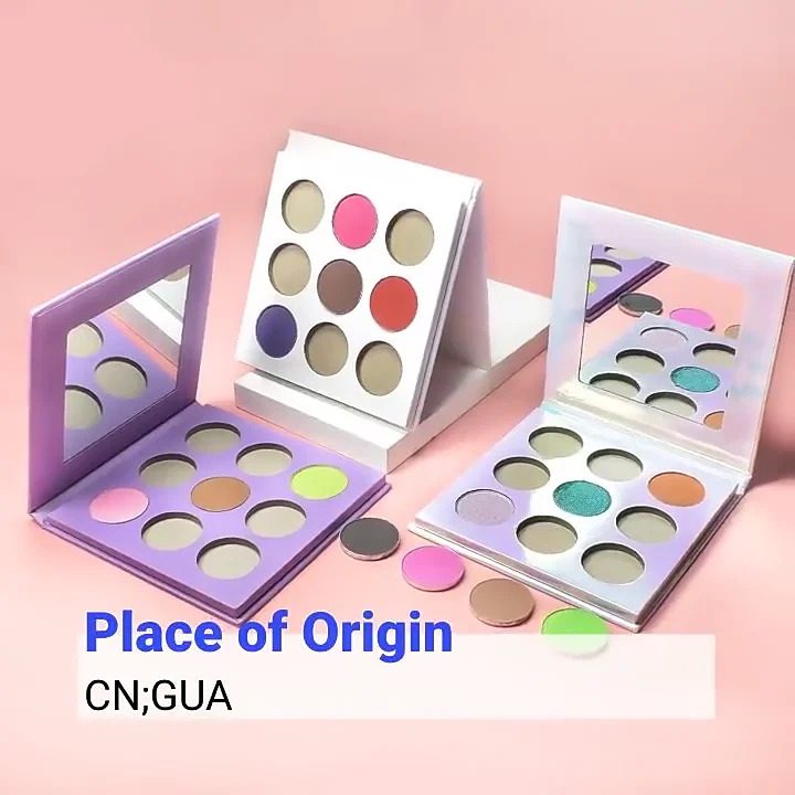 Luxury Black Label Eye Shadow Palette Custom Logo Sombra De Ojos ...