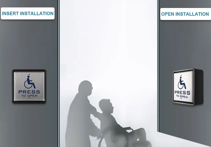 Automatic Door Wired Disabled Switch for the Disabled (PB09)