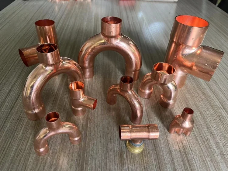 Factory Custom 180 Degree Bending Copper Pipes Fitting Copper Pipe U ...