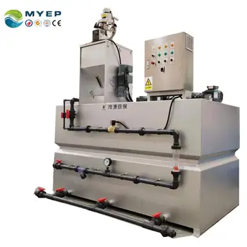 Stainless Steel Polymer Waste Water Chlorine Doser Machine System Unit ...