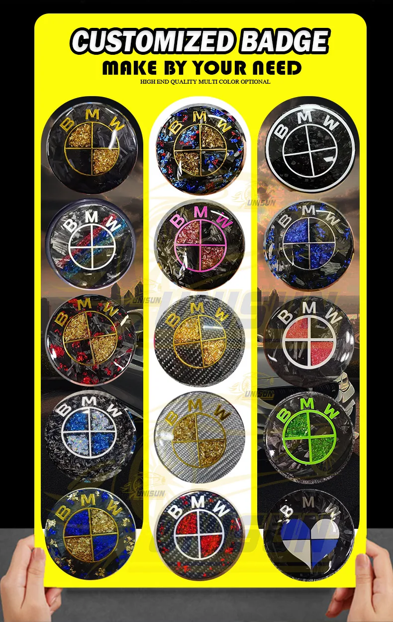 bmw emblem badge Replacement for BMW Hood Emblem Logo Badge Roundel ...