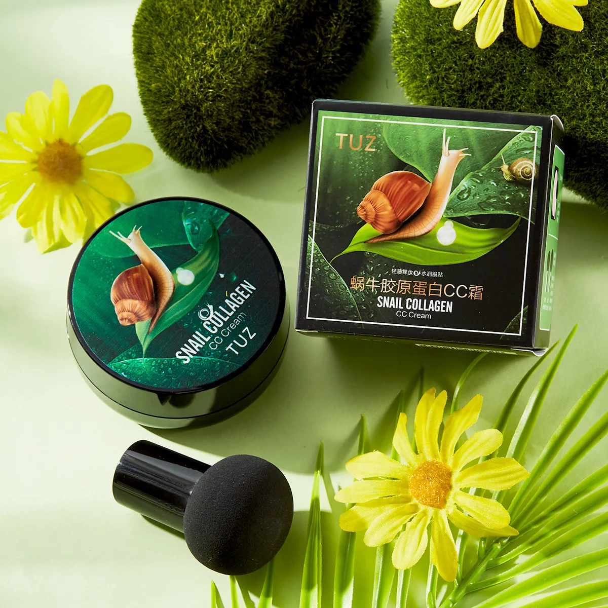 Wholesale Tuz Mushroom Head Puff Collagen Moisturizing Long Lasting ...