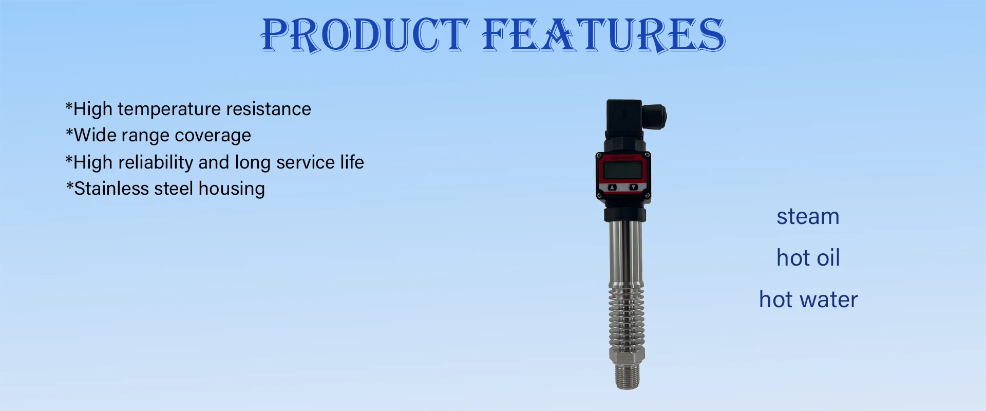 Hydraulic Oil Water Pressure Sensor Transducer Pressure Transmitter ...