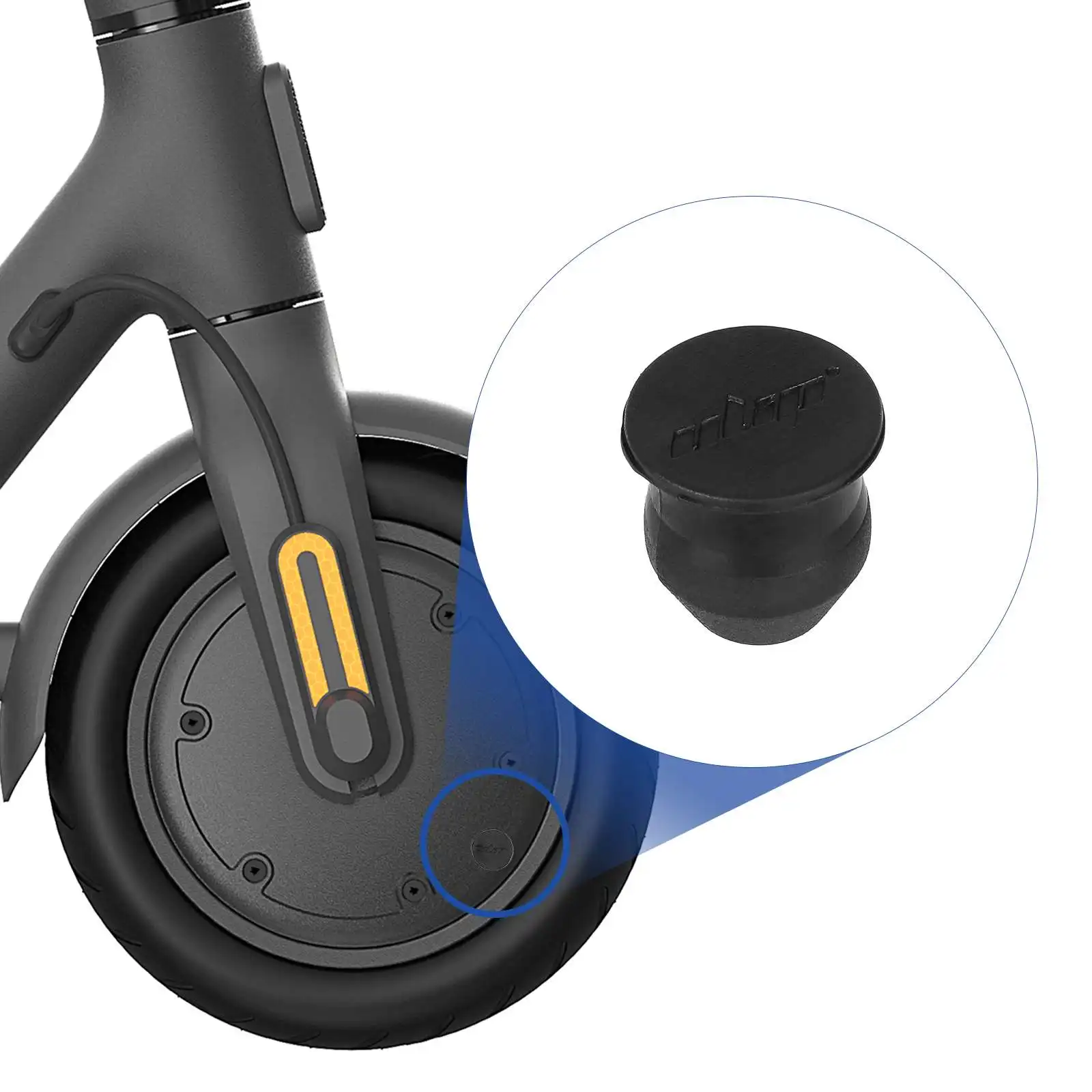 Fipple Rubber Seal For Rear Wheel For 8.5 Inch Rear Wheel Xiaomi M365 ...