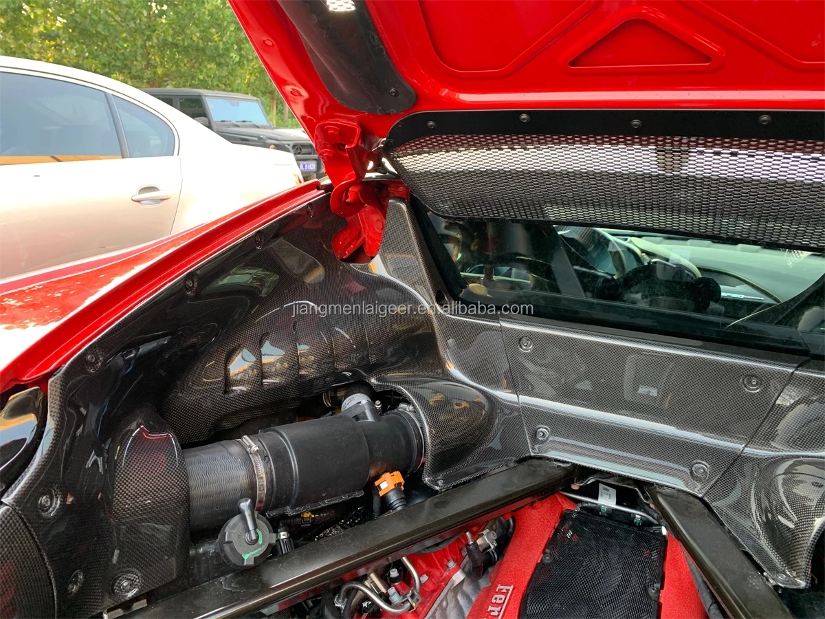Ferrari SF90 Auto Parts Dry Carbon Fiber Body Kits Automotive ...