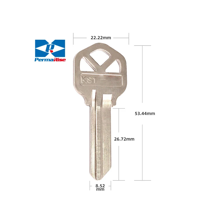 KS1 Key Blank Brass - High Quality House Keys Promotional
