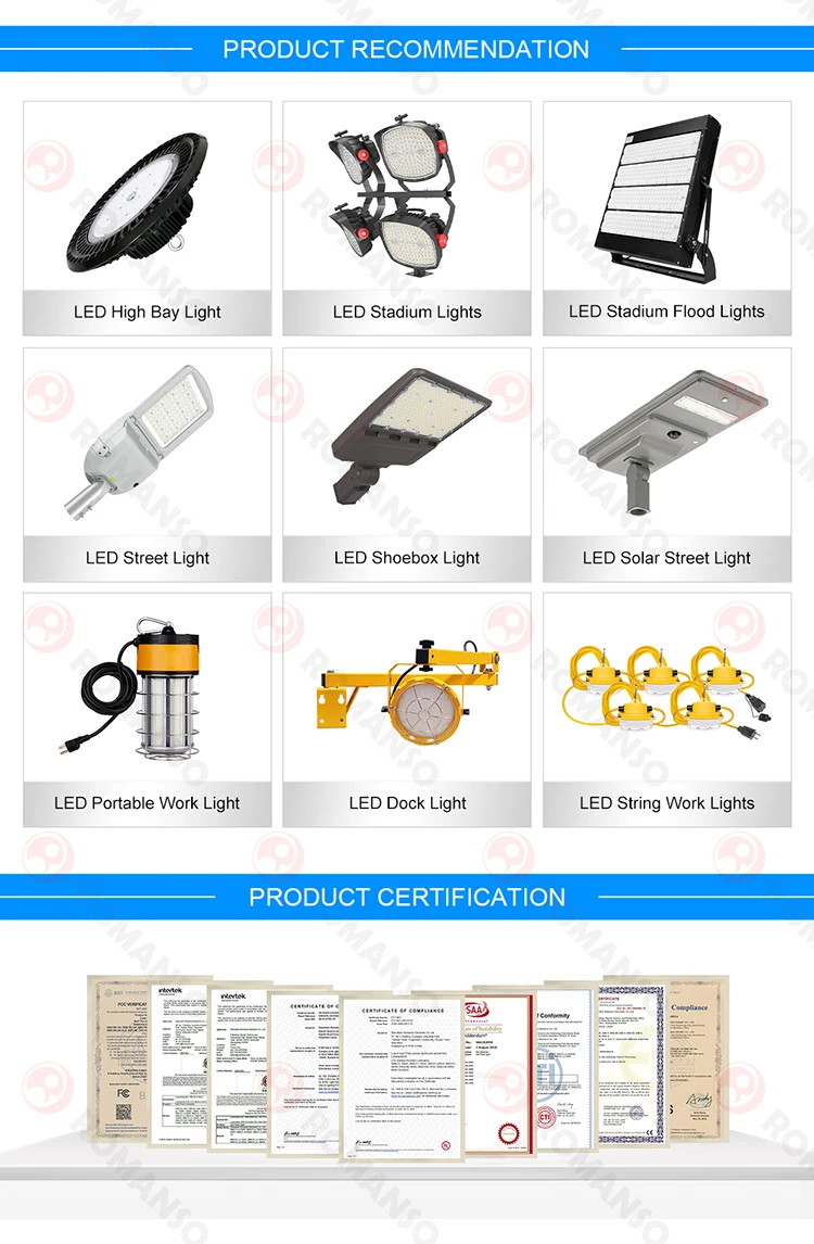 5 Years Warranty Industrial 100W 200W Watt 3Power Adjustable 2pcs 150lm ...
