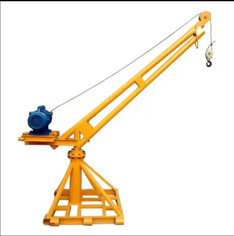800KG Portable Mini Crane - High Performance Outdoor Lifting