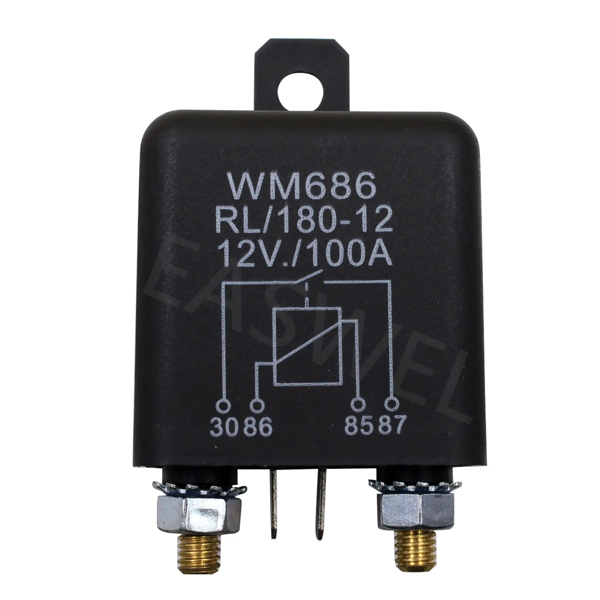 WM686 RL180 DC12V/24V 일반 오픈 헤비 듀티 자동차 스타터 배터리 릴레이 100A| Alibaba.com