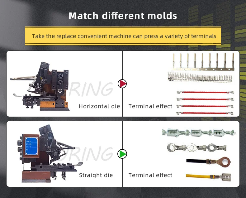 Stripping And End-integrated Terminal Machine/semi-auto Wire Cutting ...