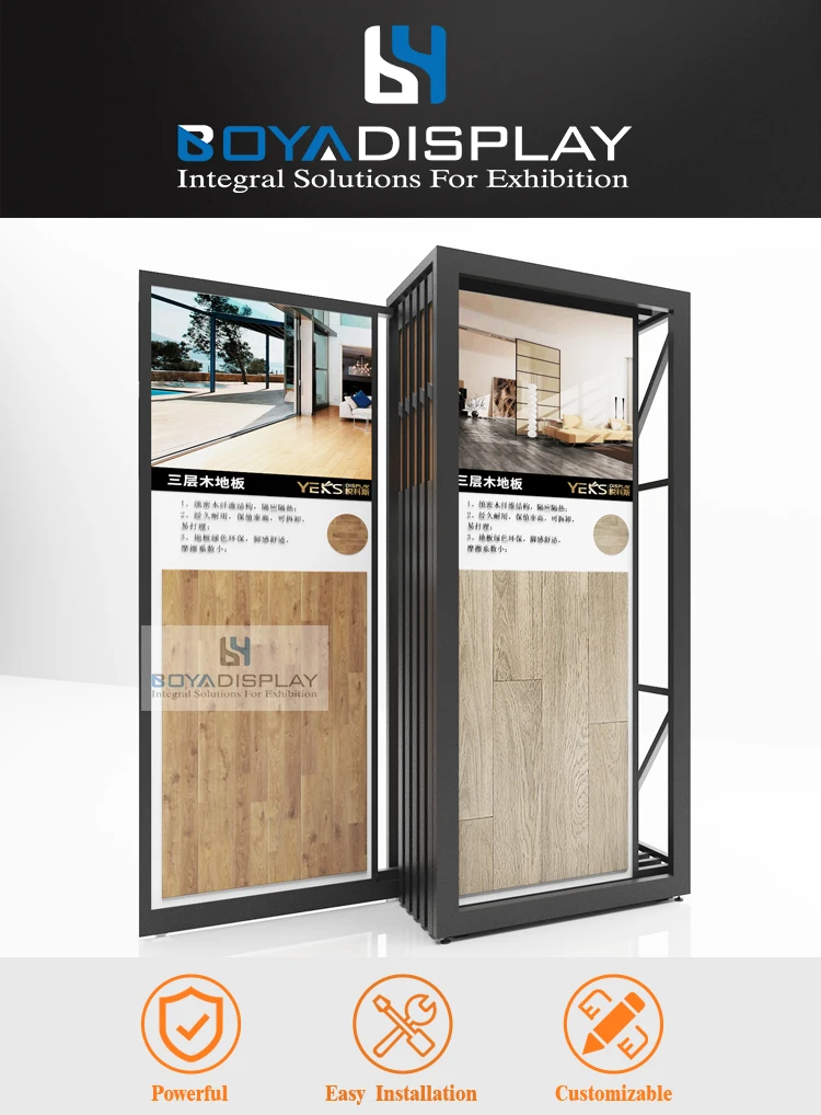Customized Pull Push Hardwood Flooring Rack Parquet Laminate Wooden ...