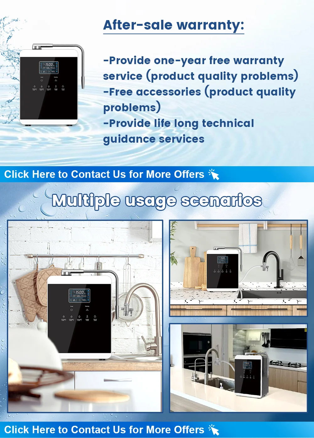 Japan Hydrogen Water Generator Countertop Hydrogen Water Generator ...