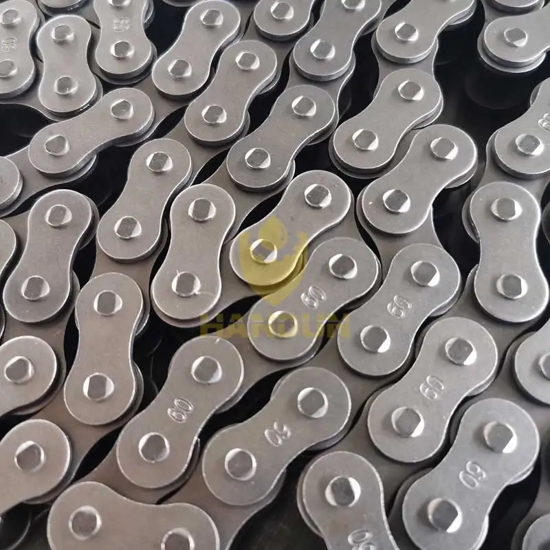 Pitch 19.05 Carbon Steel 60-1r (12a-1) Roller Chains Transmission Chain ...