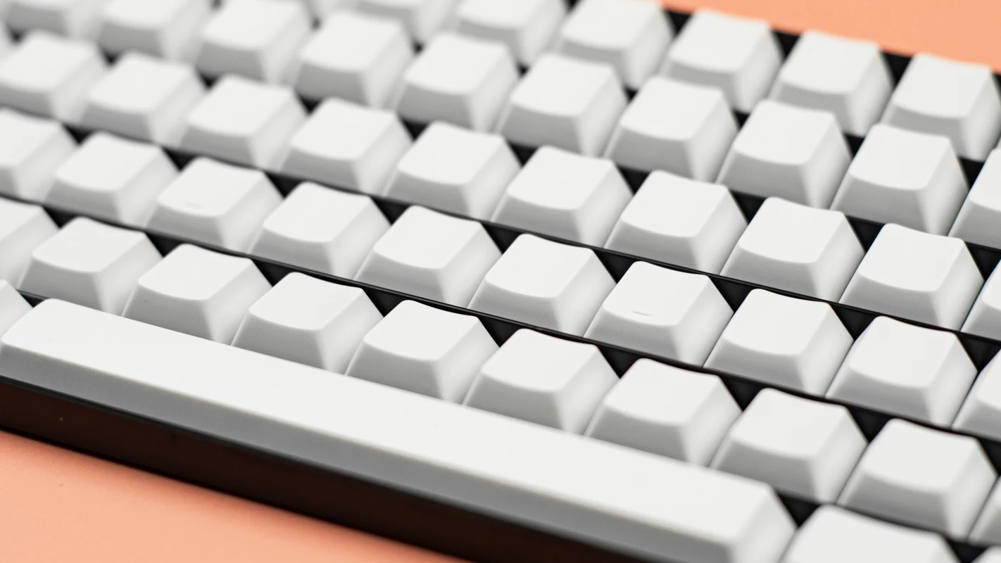 Custom Any Language Keycaps - ANSI ISO Blank White Keycap