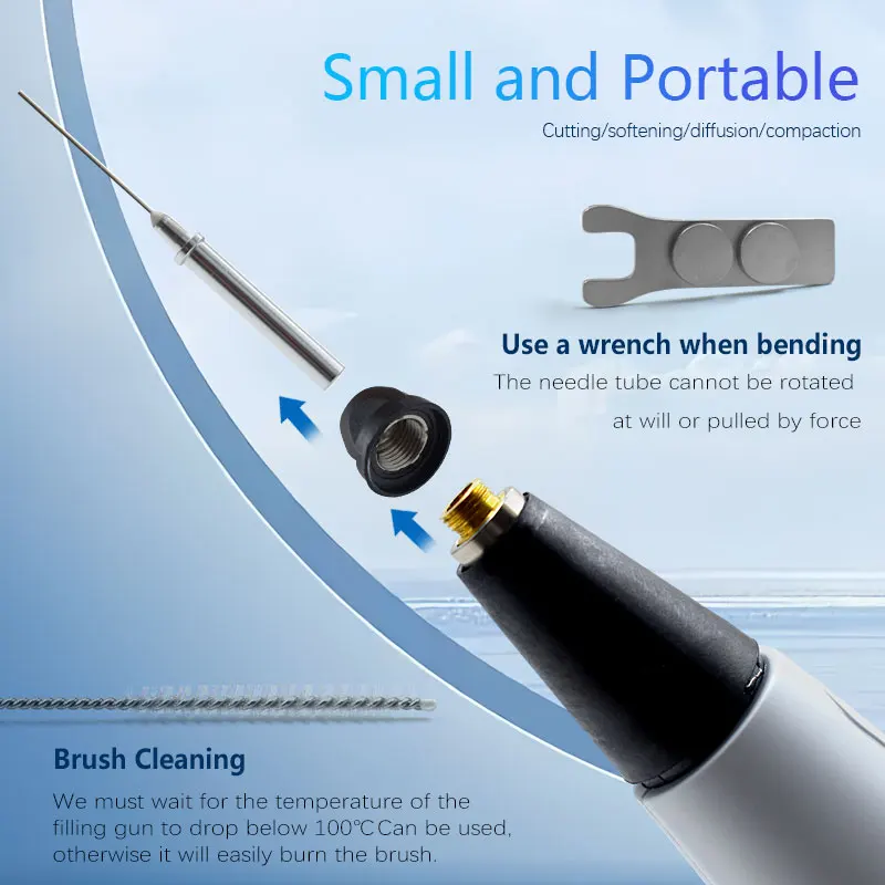 Dental Endo Obturation System Wireless 2 In 1 Filling Gun Percha Gutta ...