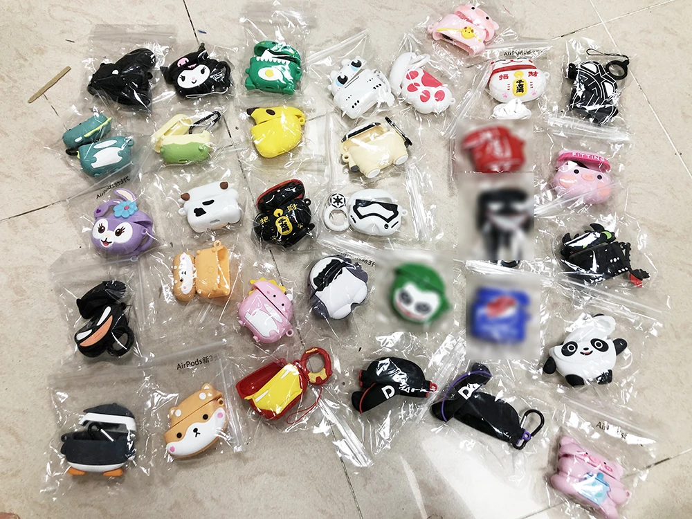 1000+ Style Kawaii Funny 3d Cartoon Character Case For Airpods Pro ...
