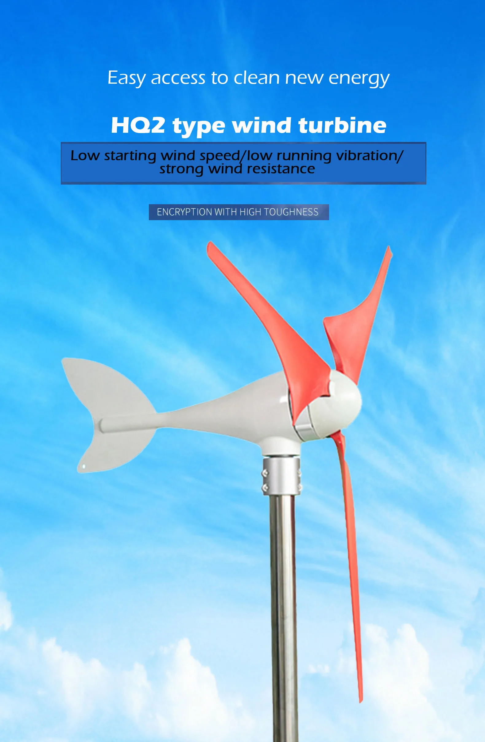 Wind Tturbine Horizontal Axis Small Wind Turbine Xtl-a3-100w Wind And ...