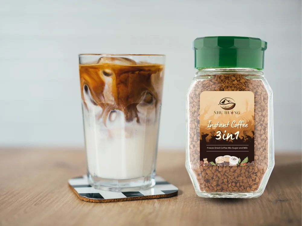 Vietnam New Soluble Coffee Normal Feature 0.2kg 24 Months Shelf Life ...